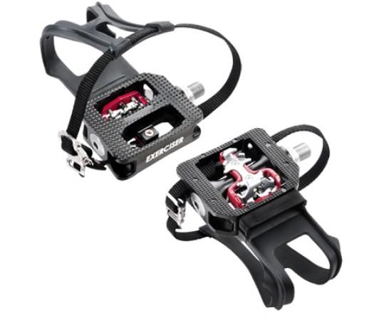 Spd pedal with toe cage store