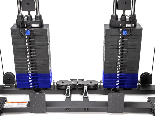 BodyCraft RFTP-150 dual weight stack option for Rack - Connect Fit